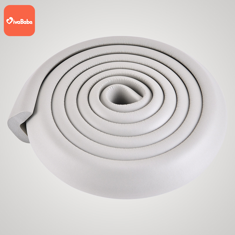 Bumper strip Corner anti-collision soft-covered table edge stickers ...