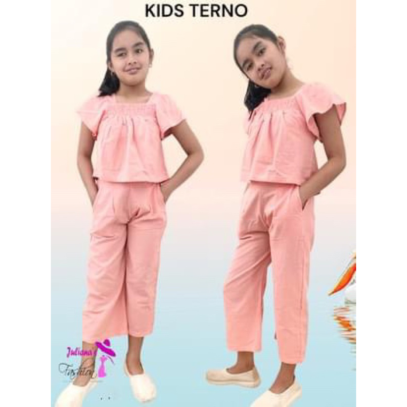 GIRLS COORDS SET (PANTS&TOP) | Shopee Philippines