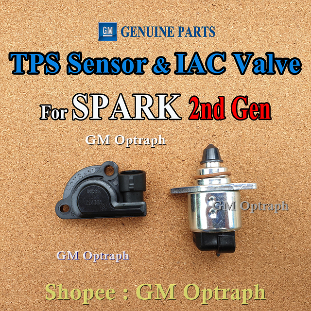SPARK 2010~5 Throttle Position Sensor ( 94580175 TPS ) Idle Air Control ...