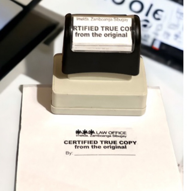 Personalized Office Stamp (Press) | Shopee Philippines