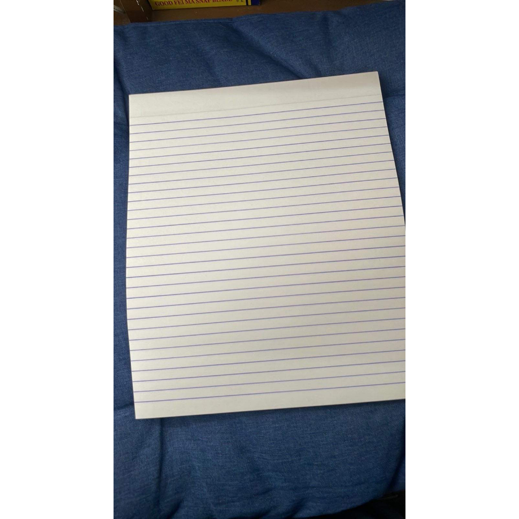 GINZA INTERMEDIATE PAD 80 LEAVES BOOK PAPER QUALITY | Shopee Philippines