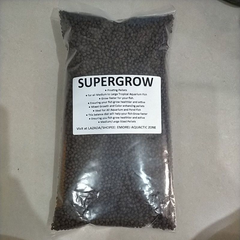 Super Grow 500grams floating pellet | Shopee Philippines
