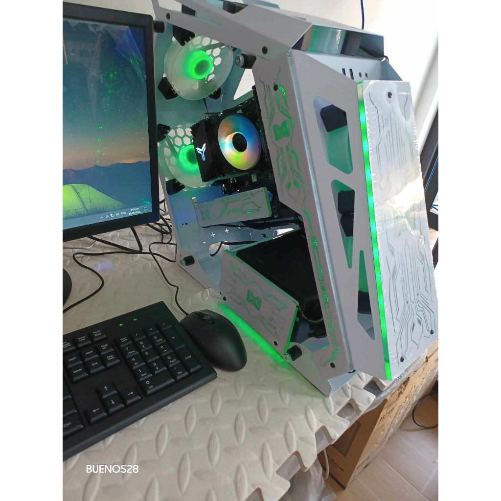 MMA K88 CYBORG CASE BLACK WITH 6RGB FAN AND LED PANEL | Shopee Philippines