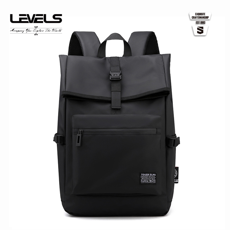 LEVELS B1014 Backpack Korean Style Casual School Bag Fashion Waterproof ...