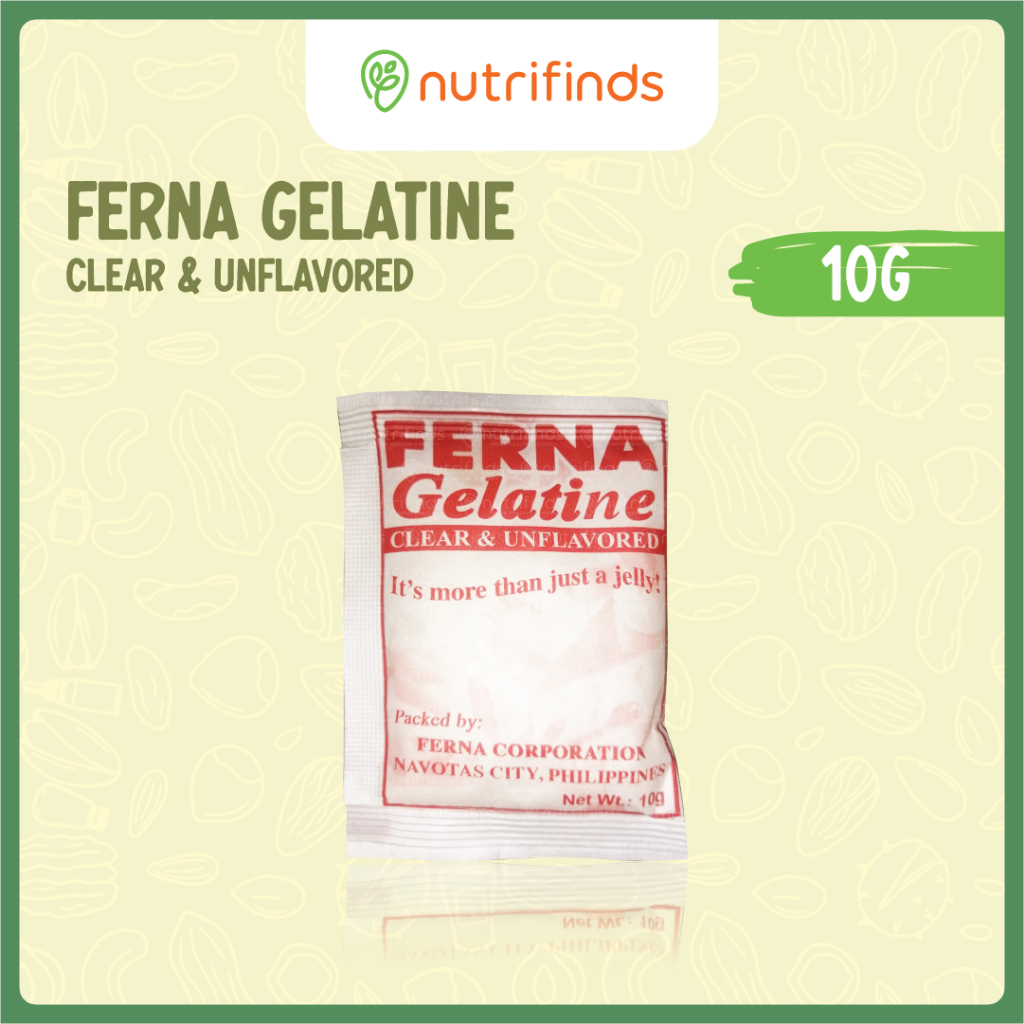 Ferna Clear, Unflavored & Unsweetened Gelatine | Shopee Philippines