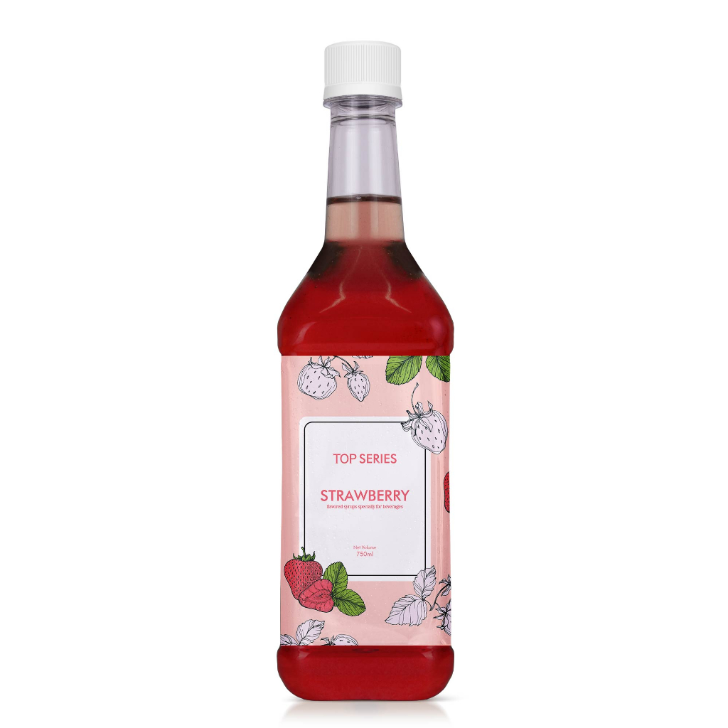 Top Creamery Fruity Syrup 750mL( Wintermelon, Banana, Peach, Blueberry ...