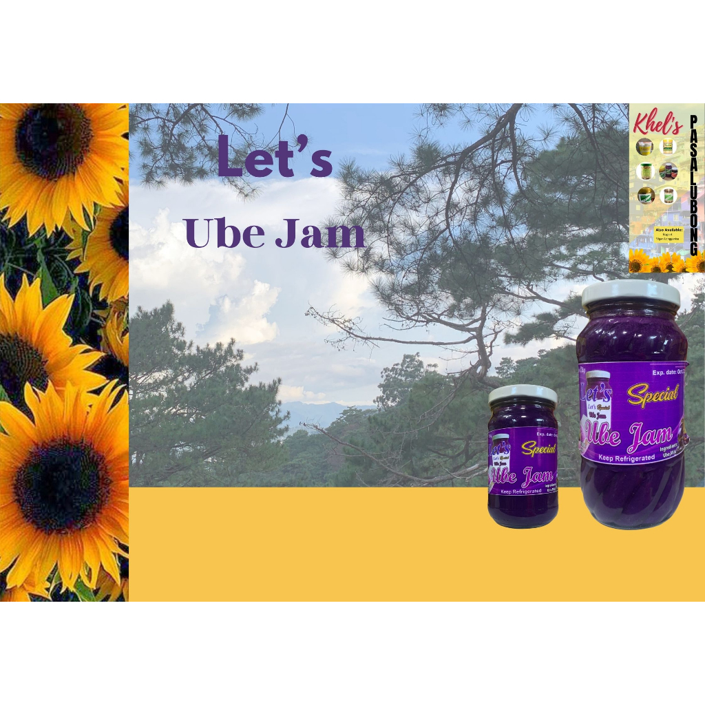 Let's Ube Jam - Spread only | Shopee Philippines