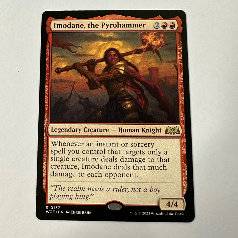 IMODANE, THE PYROHAMMER | WOE WILDS OF ELD | Shopee Philippines