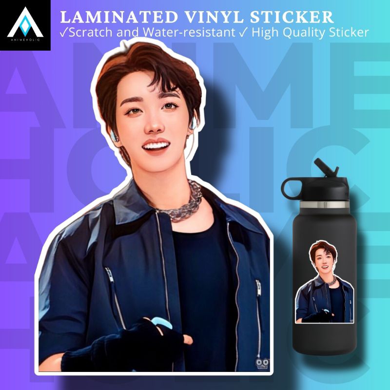 BTS J-HOPE CARTOON EDITION 2 |~ ANIMEHOLIC LAMINATED VINYL STICKERS ...