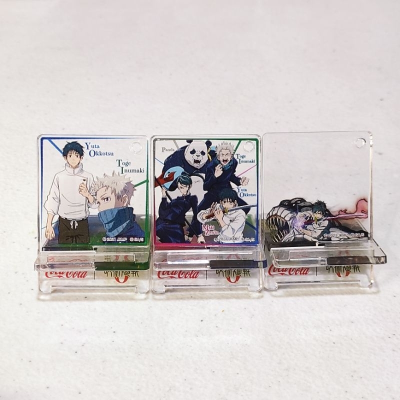 Jujutsu Kaisen x Coca Cola Mini Phone Stand | Shopee Philippines