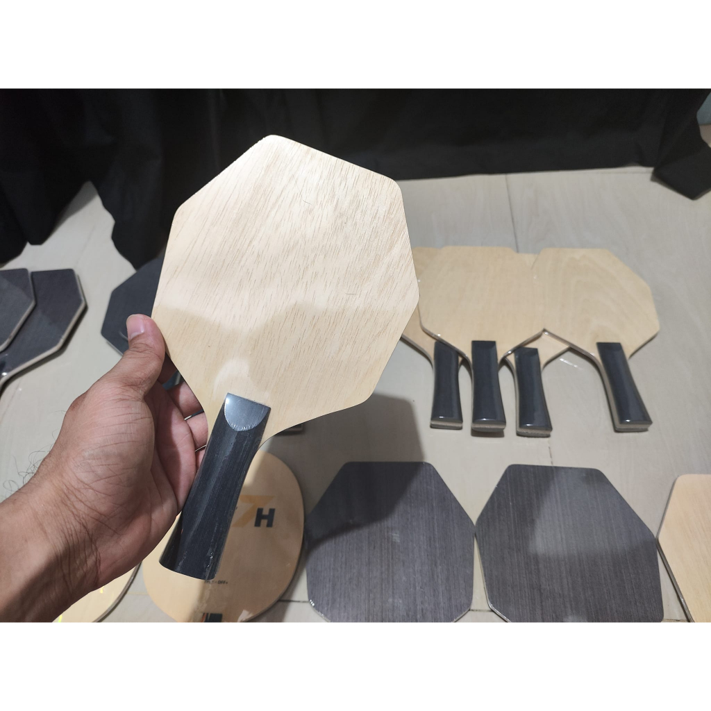 Hexagon A6 5+2 Carbon 6.5mm 85g Blade hexagon shape table tennis blade ...