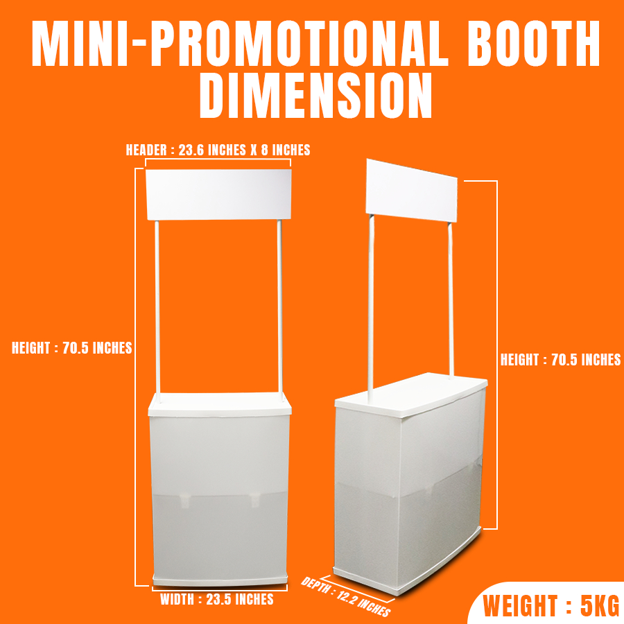 ADS Promotional Booth l Advertising booth l Collapsible booth l ...