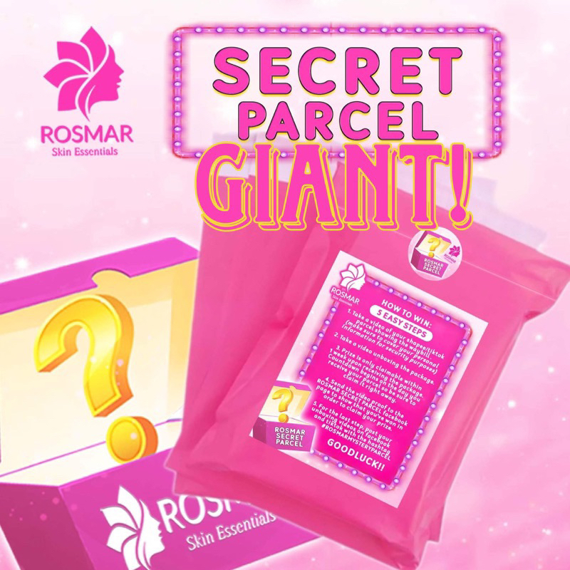 ROSMAR Secret Giant Parcel Beauty Set | Shopee Philippines