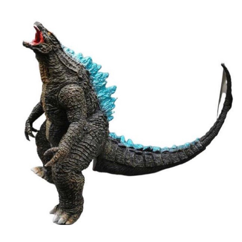 FIGURE GODZILLA BLACK W/ GREEN 7 INCH ANGRY | Shopee Philippines