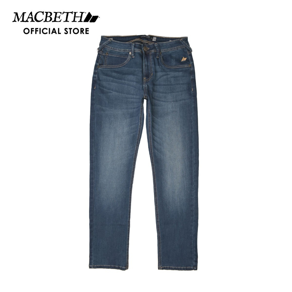Macbeth Men's Denim Pants - Low Waist Slim Fit | Shopee Philippines
