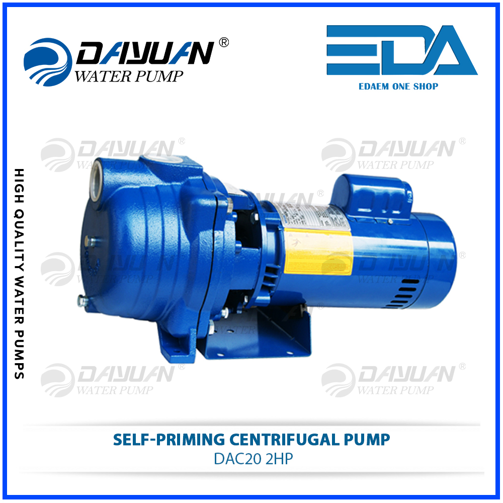 Dayuan Self-Priming Centrifugal Pump - DAC20 2HP | Shopee Philippines