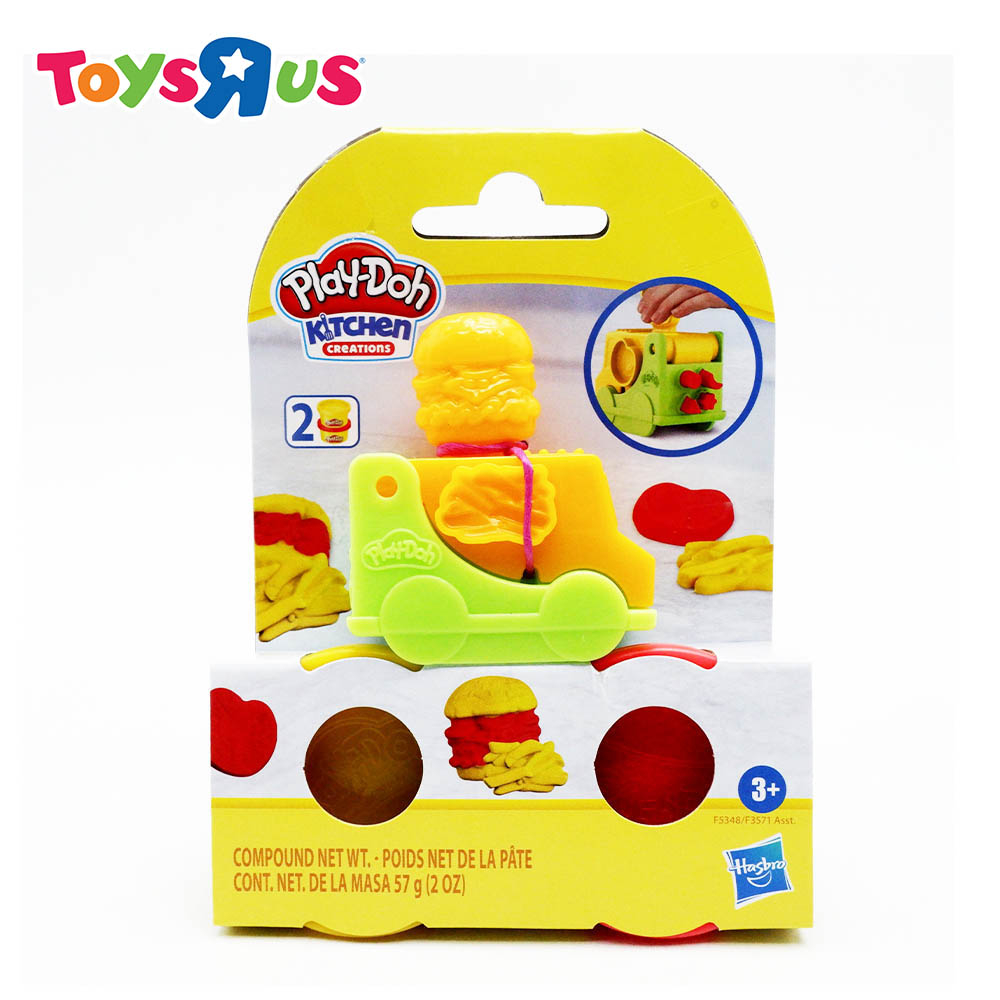 Play-Doh Burger Food Truck (Orange) | Shopee Philippines