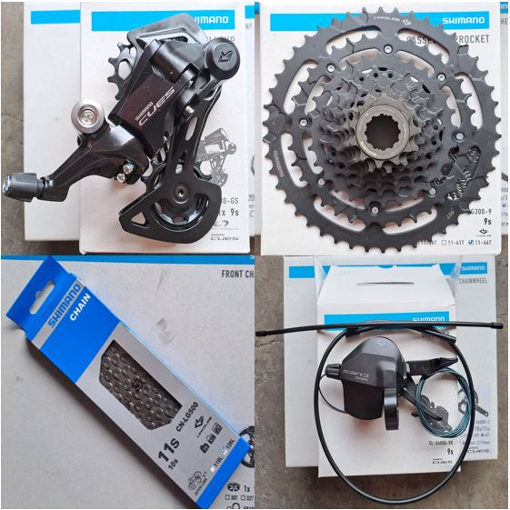 SHIMANO CUES 1X9 SPEED ( UPKIT AND CRANKSET) | Shopee Philippines