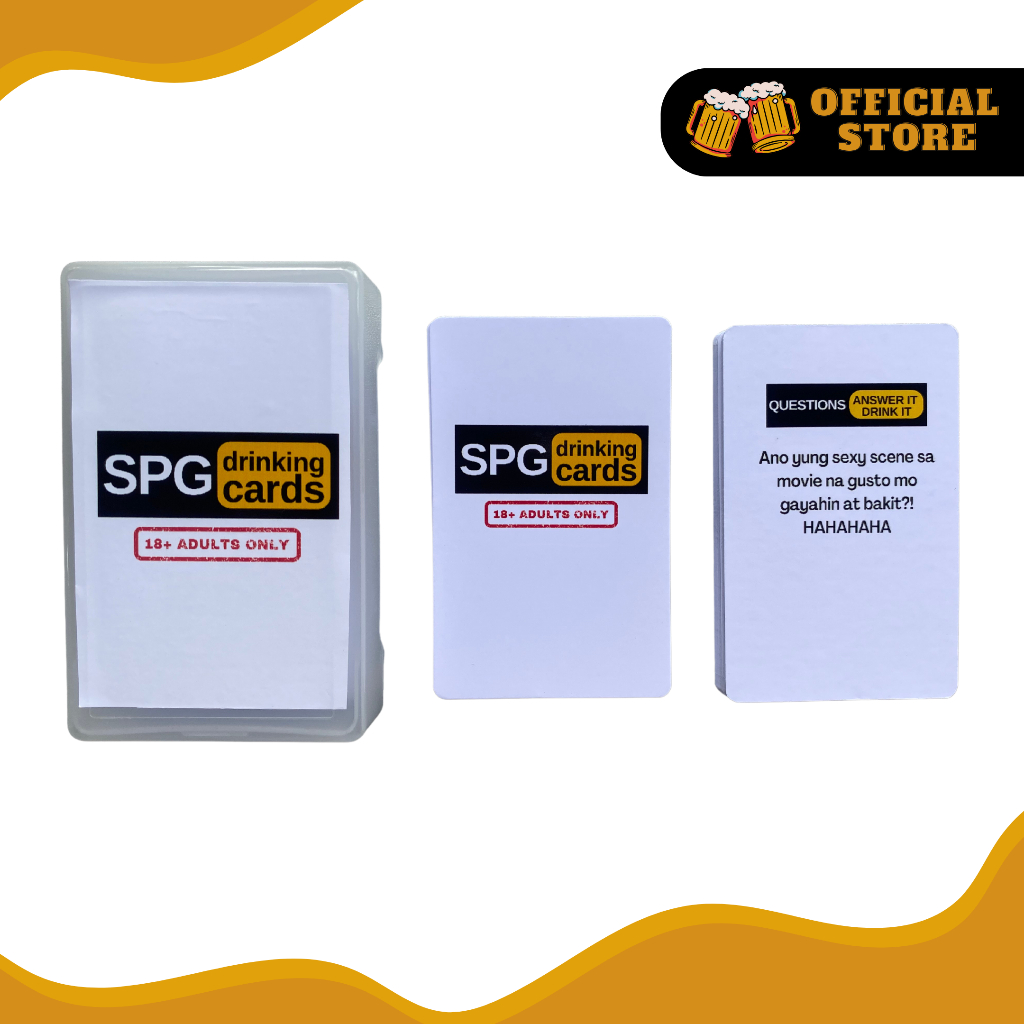 Tagalog Drinking Cards | SPG edition | Shopee Philippines