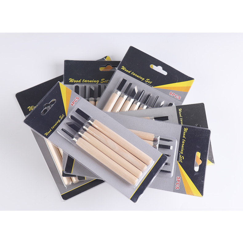 12Pcs Wood Carving Chisels Couteau Knife Tools Set Wood Carving Chisel ...