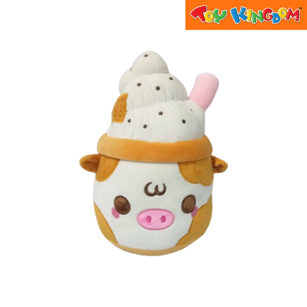 Ice Cream Cone Pig Brown Plush | Shopee Philippines