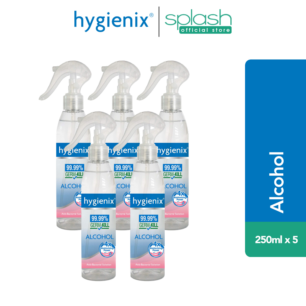 Hygienix Germ-Kill Antibacterial Trigger Spray Alcohol with Moisturizer ...