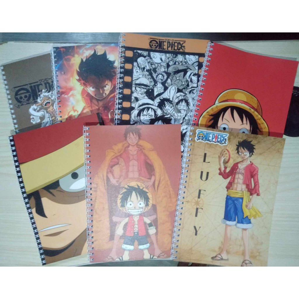 1 PC A5 ONE PIECE LUFFY NOTEBOOK | Shopee Philippines