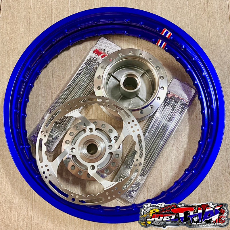 Rim Set Xrm / Wave / Rs125 With Superlighten Disc (Bowltype) | Shopee ...