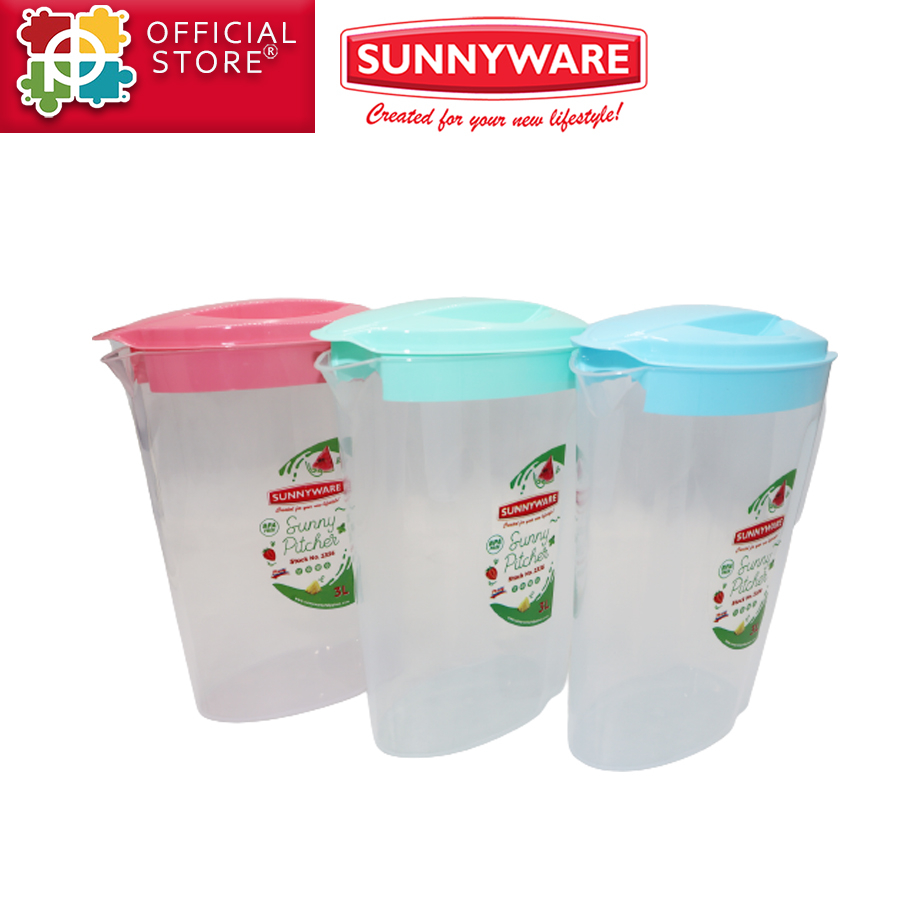 SUNNYWARE# 2336 3L Pitcher - Deluxe | Shopee Philippines