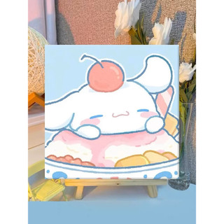 20*20 cartoon char Framed Digital Painting Pagpipinta DIY Canvas ...