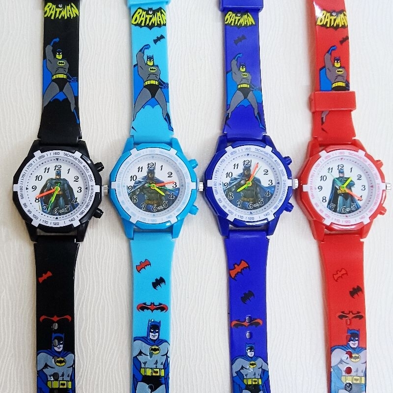 COD New Batman Kid's Watch Boy's Watchwith Battery & Box | Shopee ...