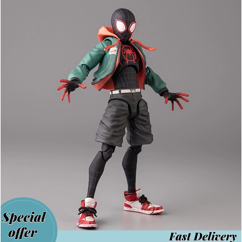 Sentinel Marvel Sv Action Miles Morales Figure Spiderman Model Spider ...