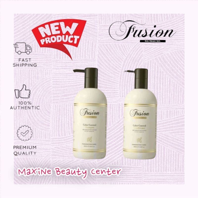 FUSION color control shampoo | color control conditioner, 300mL color ...