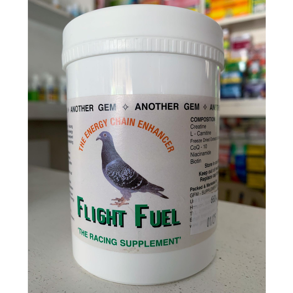 Flight Fuel Gem Supplement 150 g Canister Energy Chain Enhancer for ...