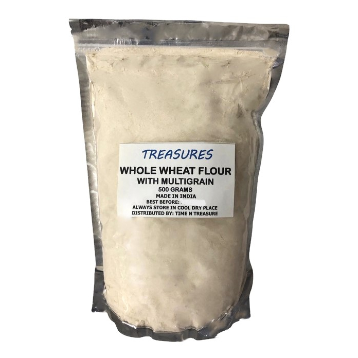 Treasures Whole Wheat Flour With Multi Grain - Atta - 100% Pure From ...