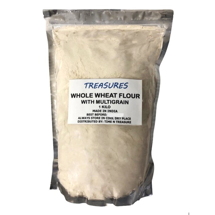 Treasures Whole Wheat Flour With Multi Grain - Atta - 100% Pure From ...