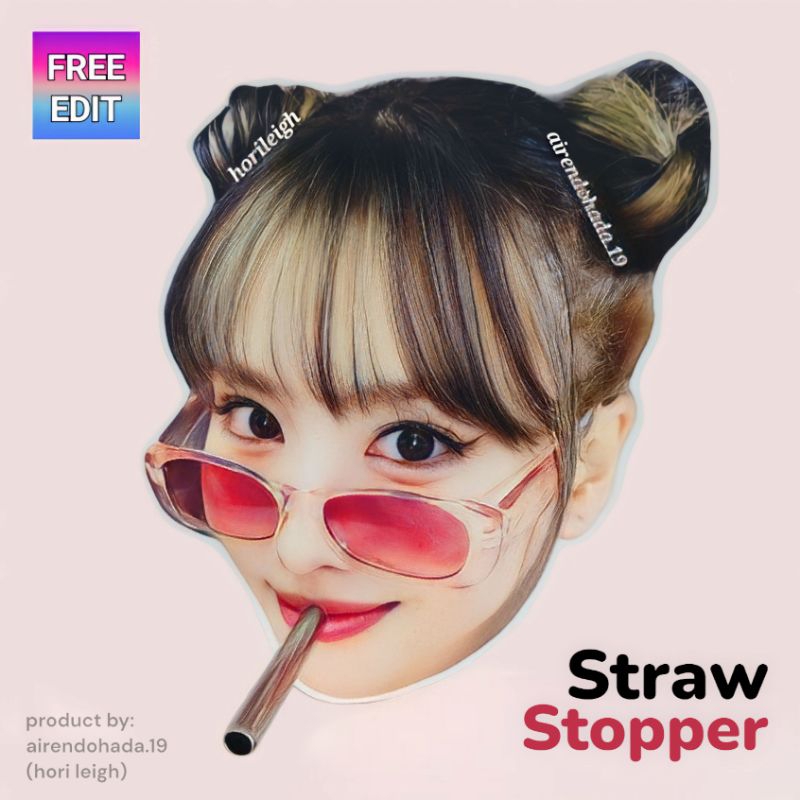 Customized Straw Stopper | Kpop Kdrama Oppa | | Shopee Philippines