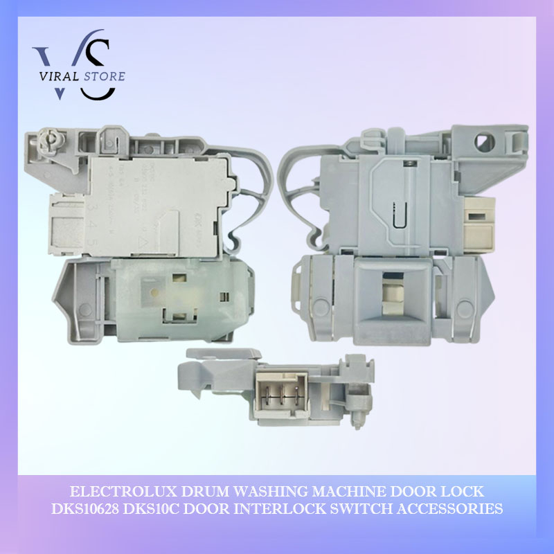 Electrolux Drum Washing Machine Door Lock DKS10628 DKS10C Door Interlock Switch Accessories ...