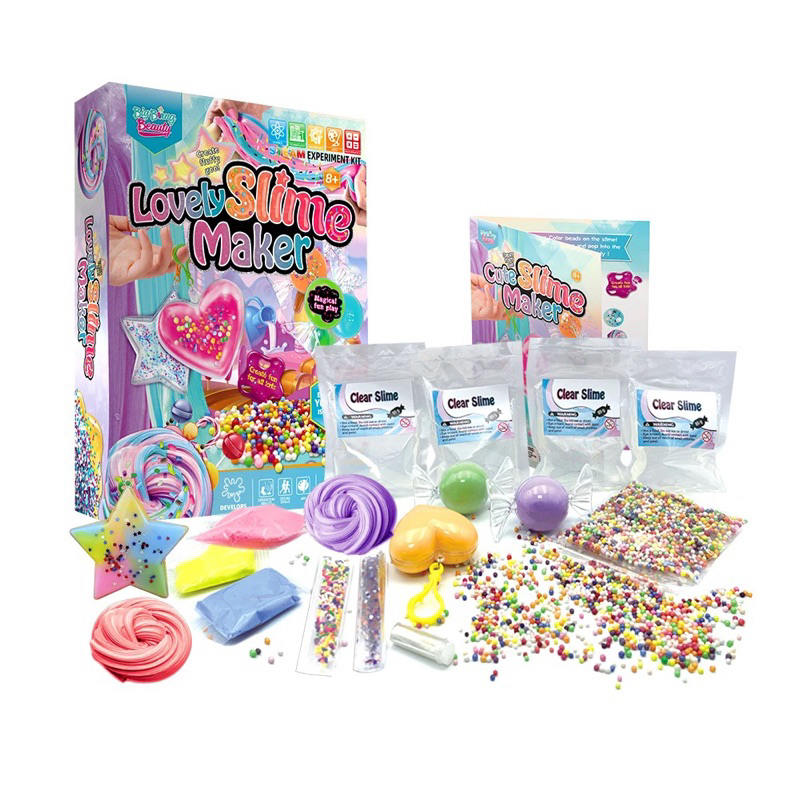 LOVELY SLIME MAKER- Science Experiment Kit | Shopee Philippines