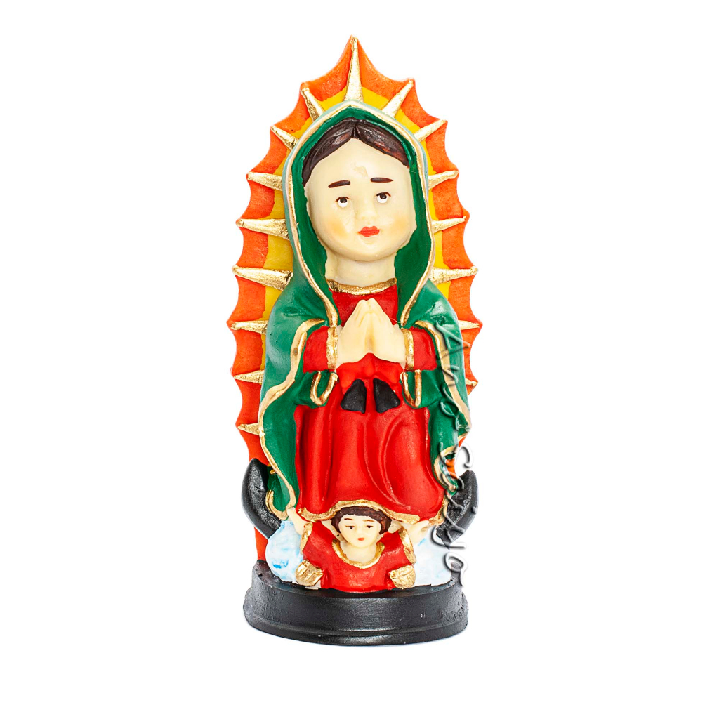 AnoSaiyo Our Lady of Guadalupe Virgin Mary Chibi Statue Religious Altar ...