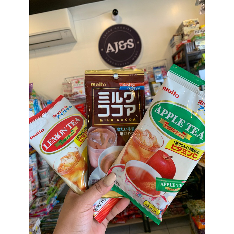 MEITO TEA (APPLE,LEMON,MILK COCOA) | Shopee Philippines