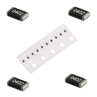 10pcs SMD Resistor 0402 (1005) 10k - 910k Ohm 1% - 5% Thick Film ...