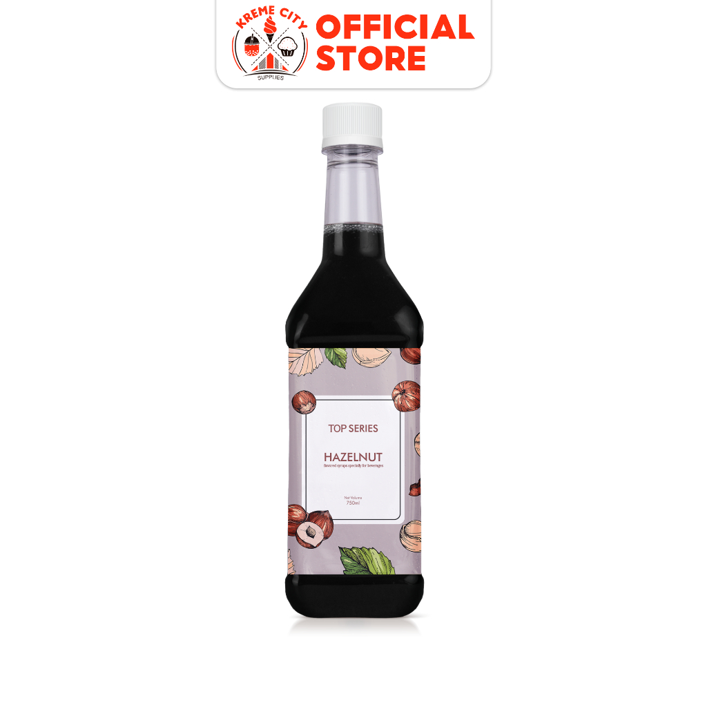 TOP Creamery Top Series Hazelnut Syrup 750ml | Shopee Philippines