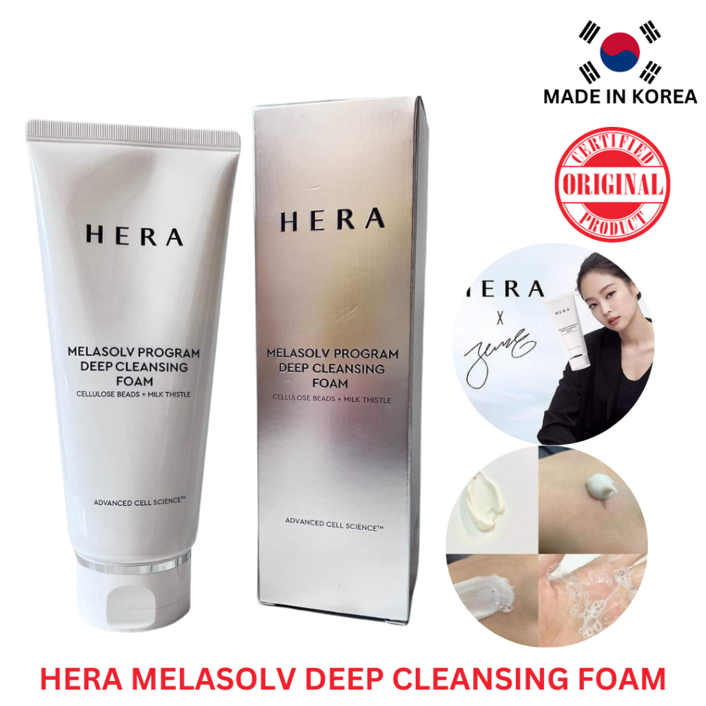Hera Deep Cleansing Foam for Skin Melasma with Melasolv Technology to ...