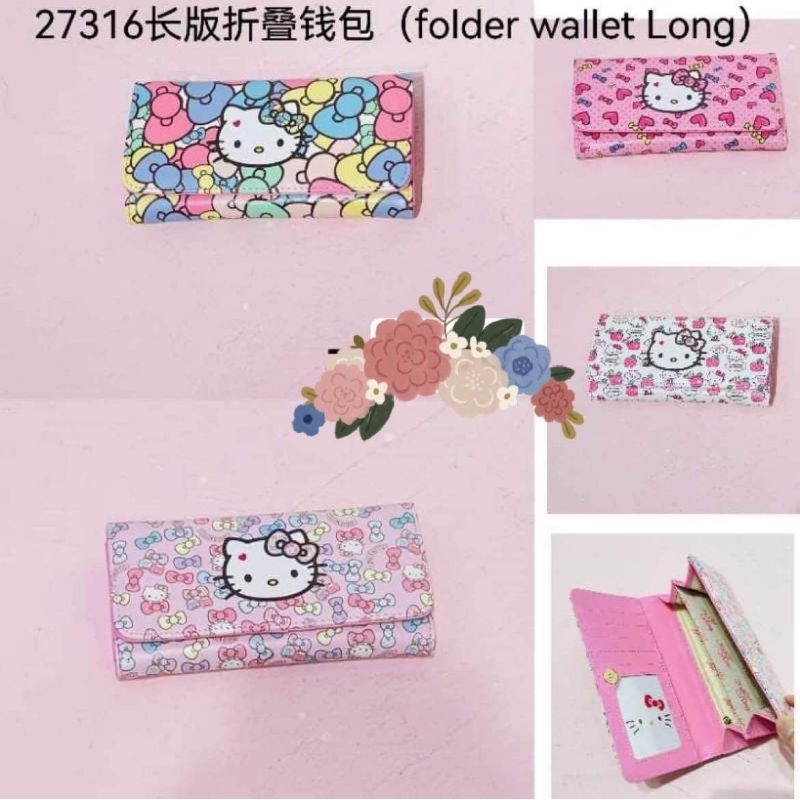 Sanrio character design folder longwallet#27316 | Shopee Philippines