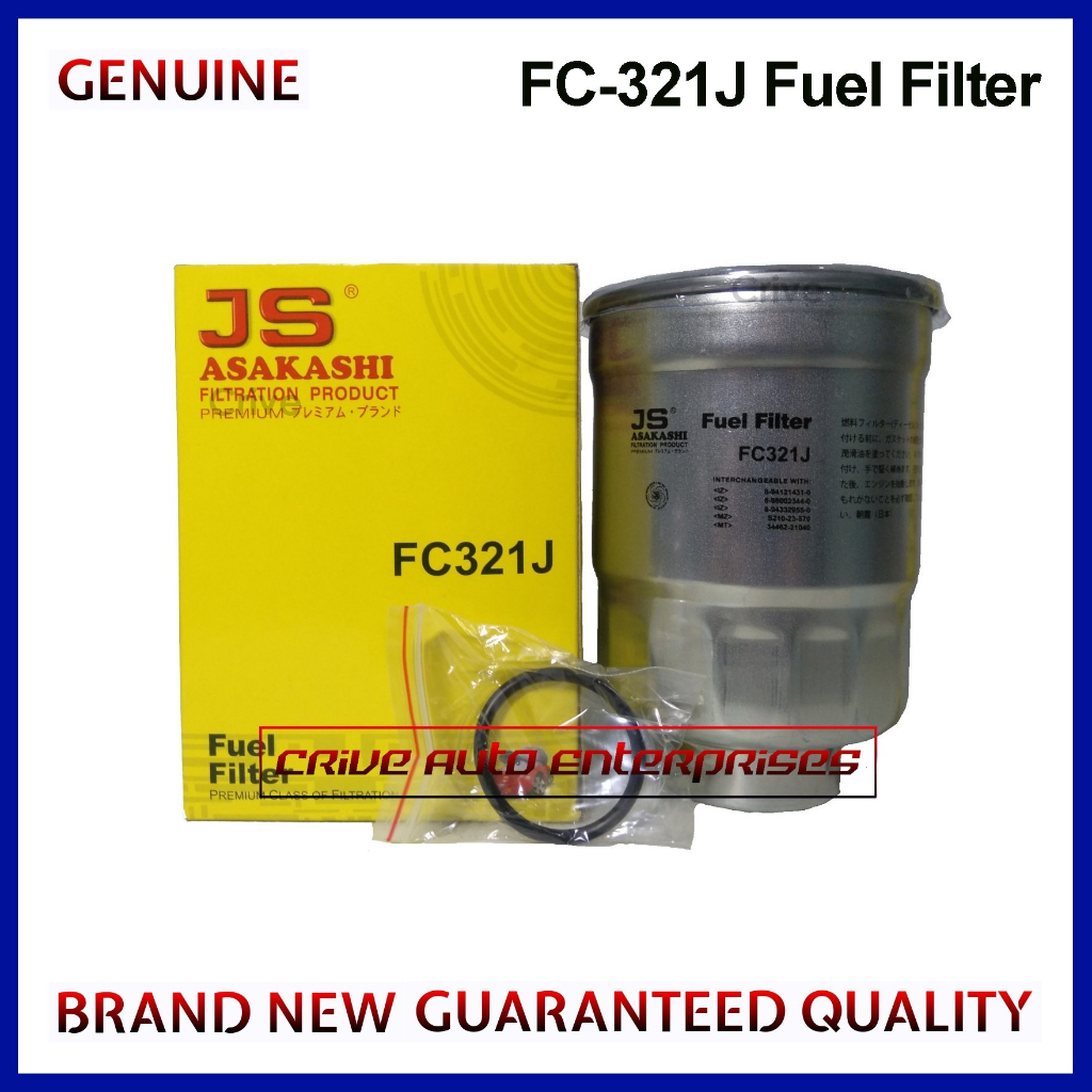 ORIGINAL JS FC-321J Fuel Filter for L300 [4D56], Elf [4BC2 4HF1 ...