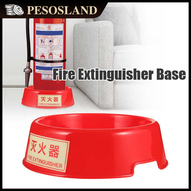 Luminous Fire Extinguisher Base Bracket Plastic Fire Extinguisher Base ...