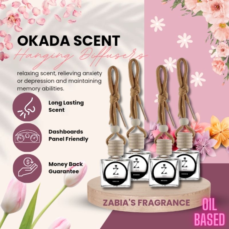 ZabiA's Okada Hotel Car/Room hanging Diffuser 100%OILBASED(NEW formula ...