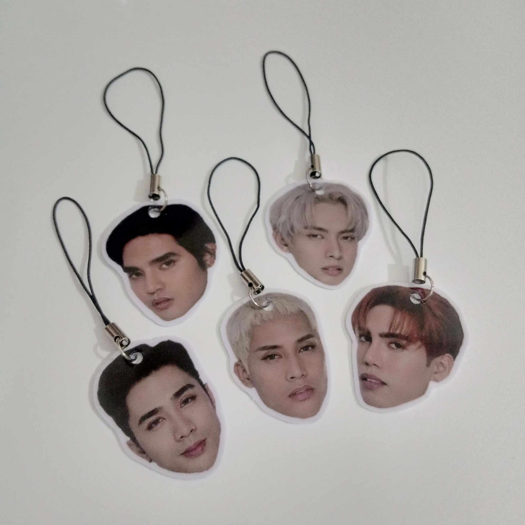 SB19 phone bubble head keychain | cellphone lanyard strap keychain ...