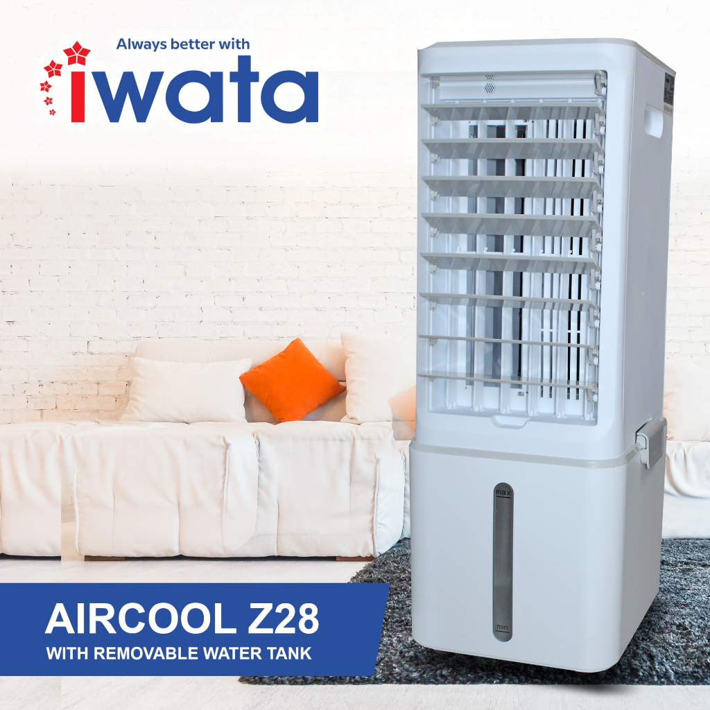 Iwata Aircool Z28 Evaporative Air Cooler | Shopee Philippines Iwata Aircool Z28 Evaporative Air Cooler | Shopee Philippines